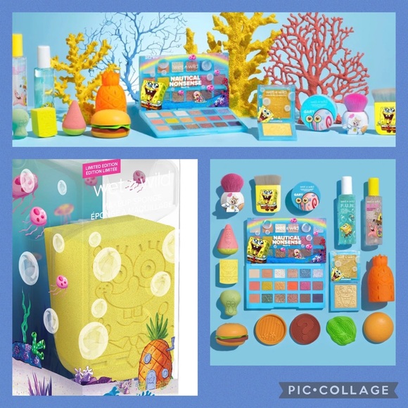 Makeup | Wnw Spongebob Collection Spongebob Makeup Sponge | Poshmark